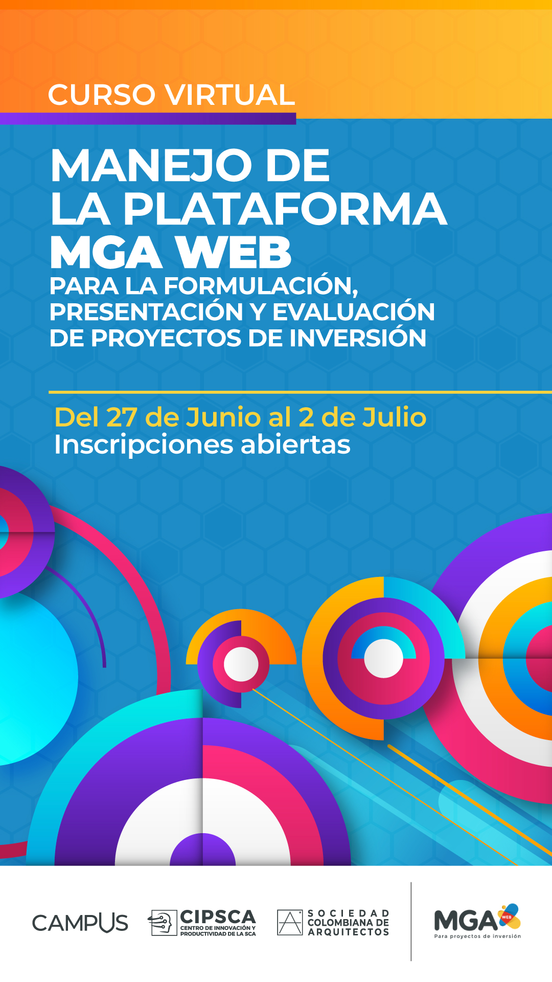 Curso Virtual Plataforma MGA Web para la formulación, presentación y evaluación de proyectos de ...